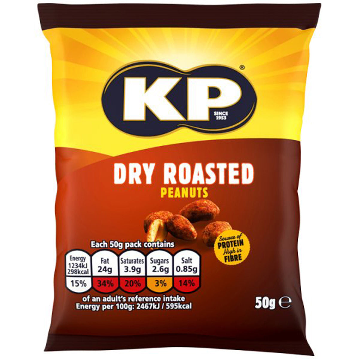 KP NUTS DRY ROASTED 50G – Drinks Inc.