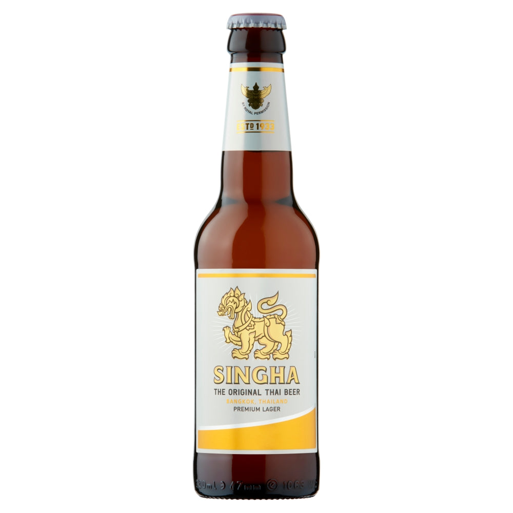 SINGHA BEER 24X330ML 5% | SINGHA – Drinks Inc.